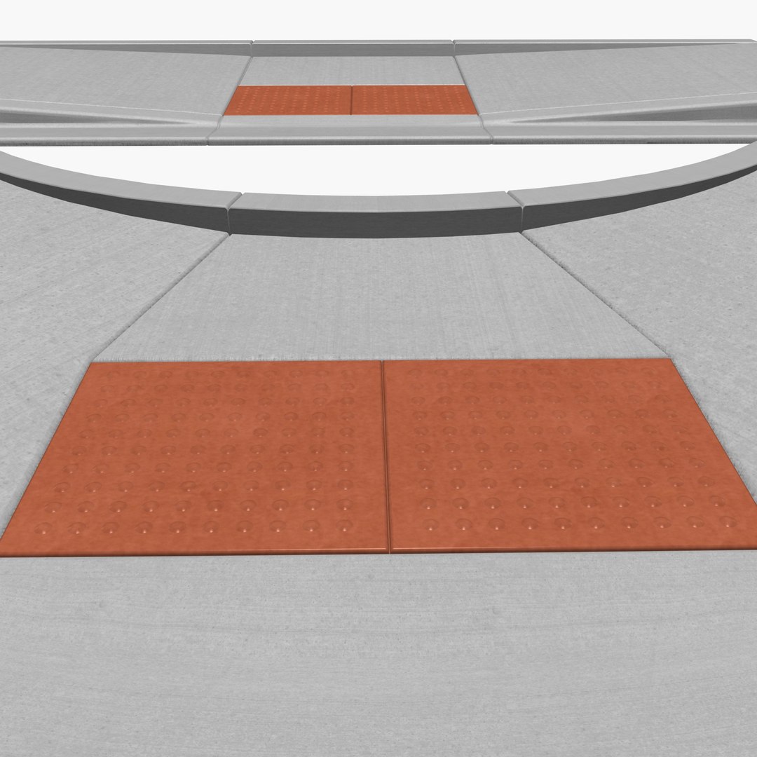 3d ramps sidewalk gutter