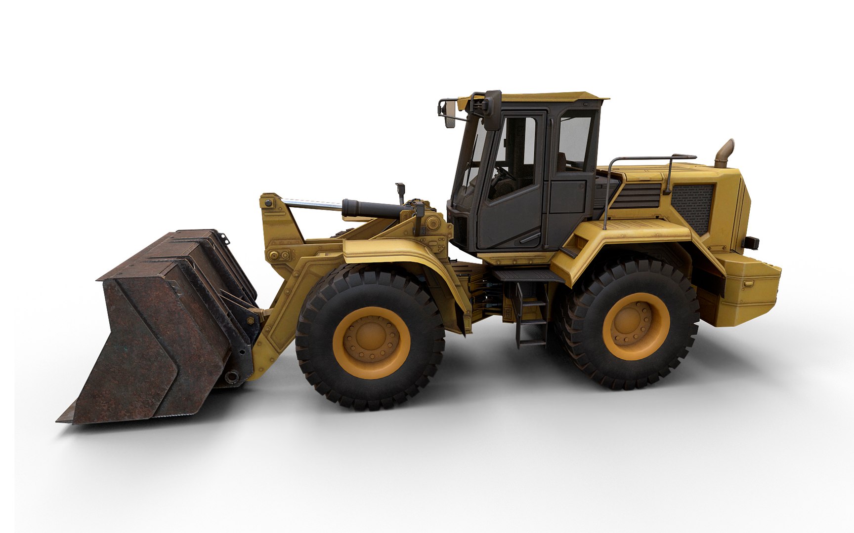 3D Wheel Loader - TurboSquid 1946346
