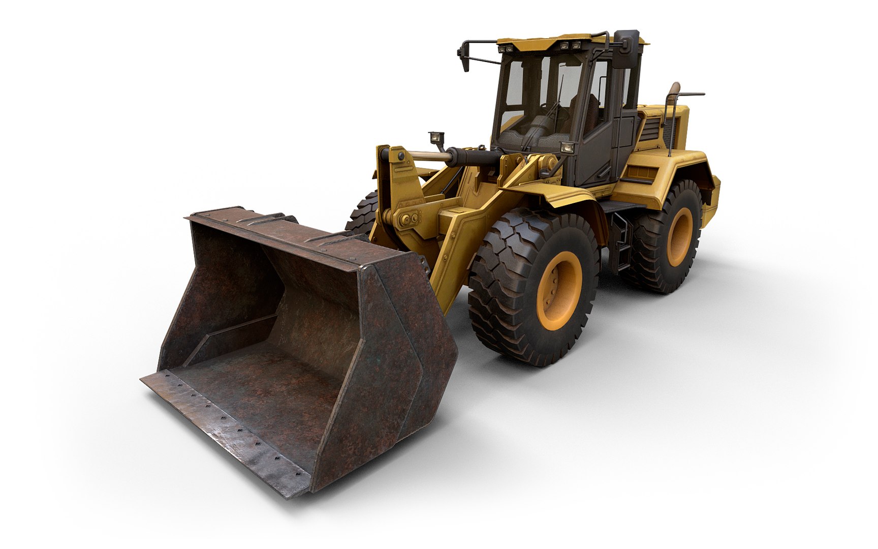 3D Wheel Loader - TurboSquid 1946346