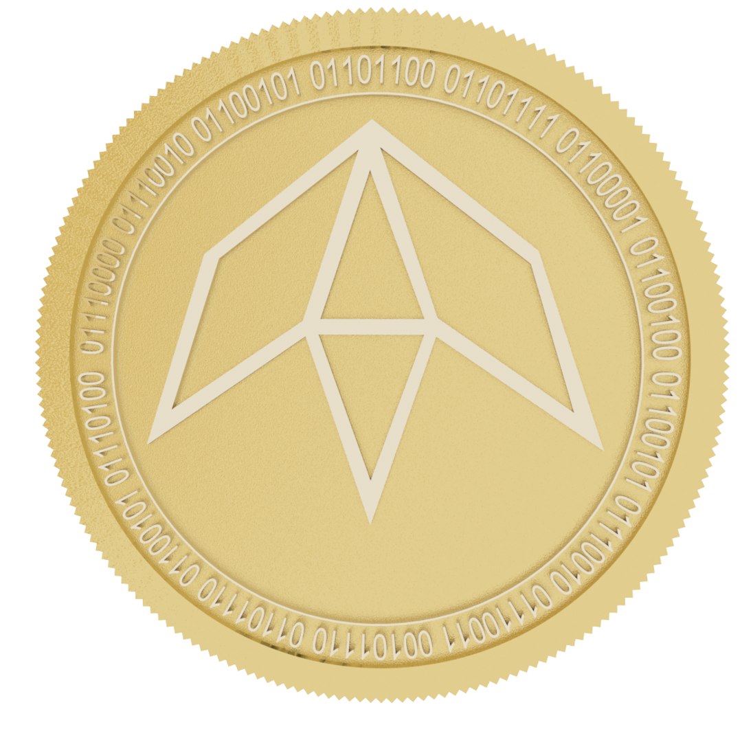 Smartmesh gold coin 3D model - TurboSquid 1556355