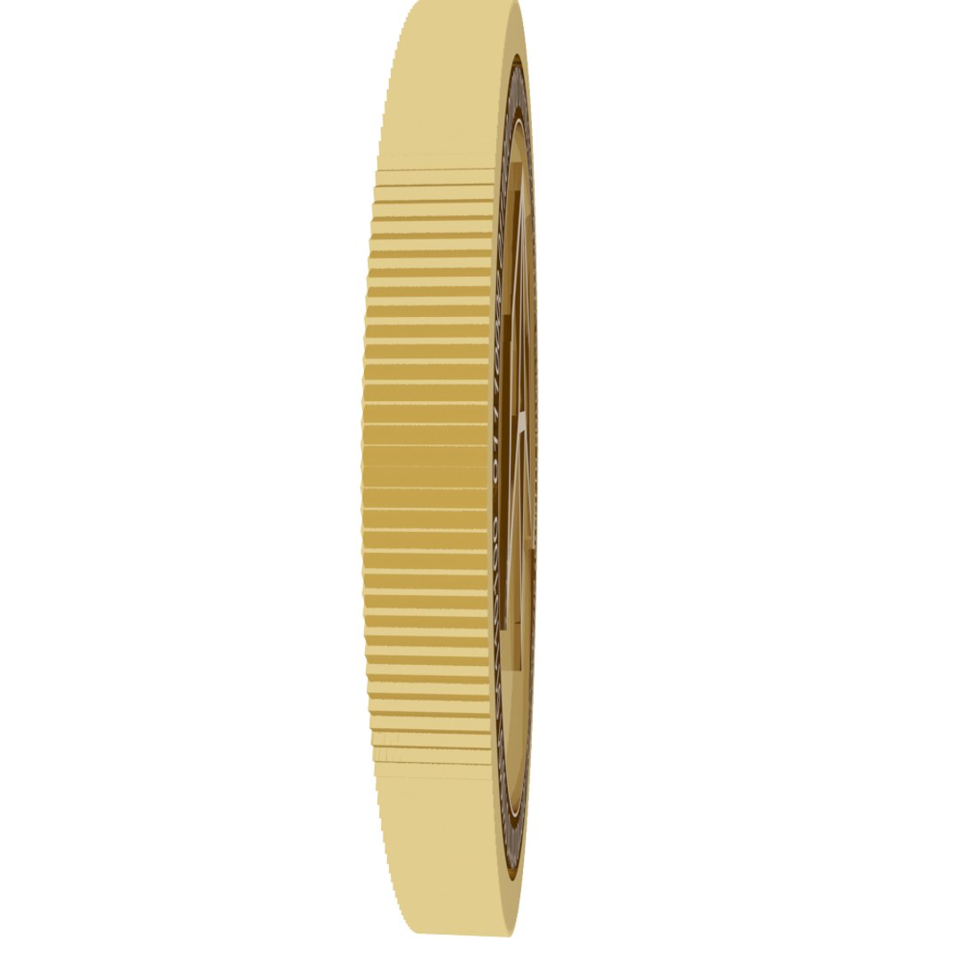 Smartmesh gold coin 3D model - TurboSquid 1556355