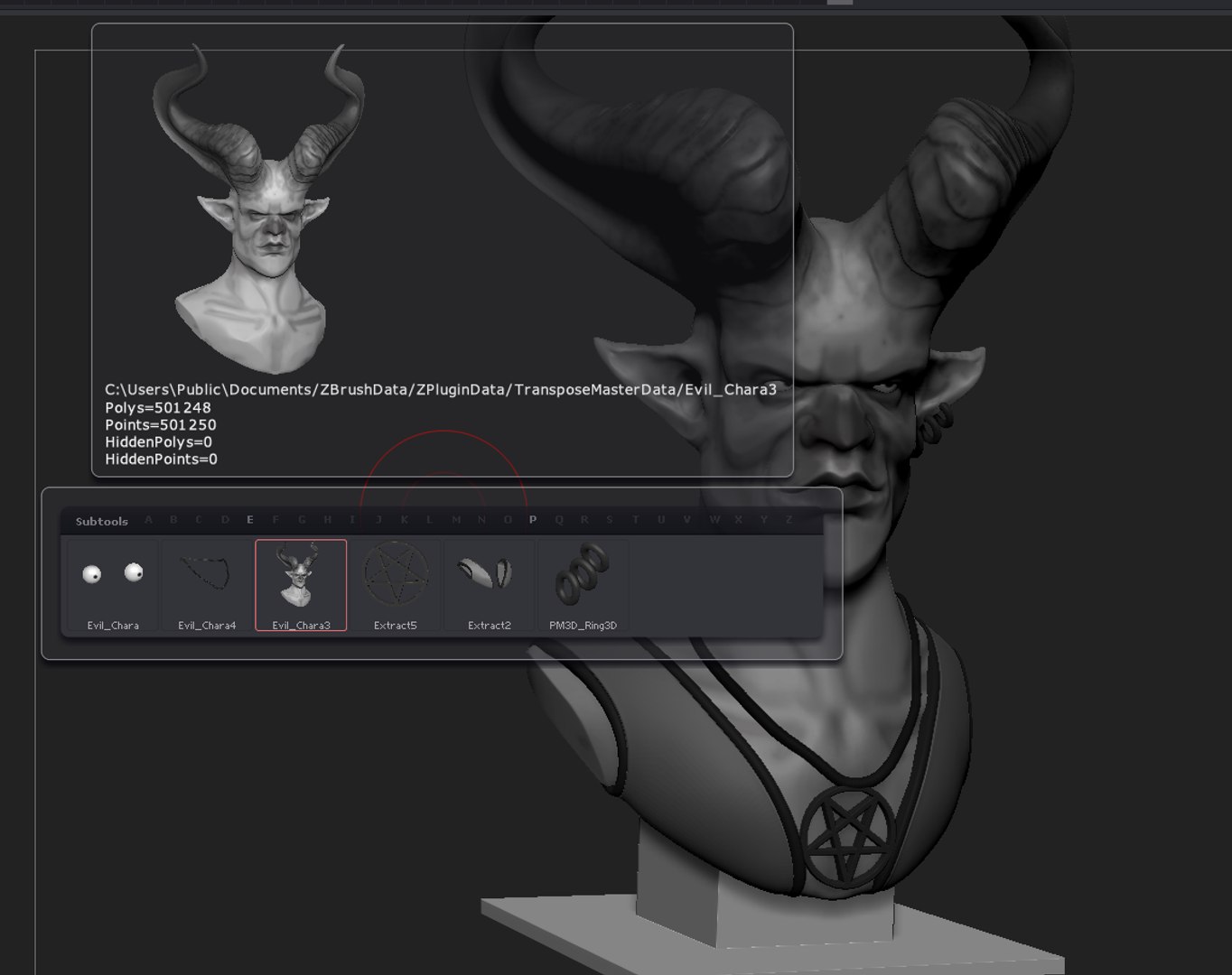 Satan Print Model - TurboSquid 1237372