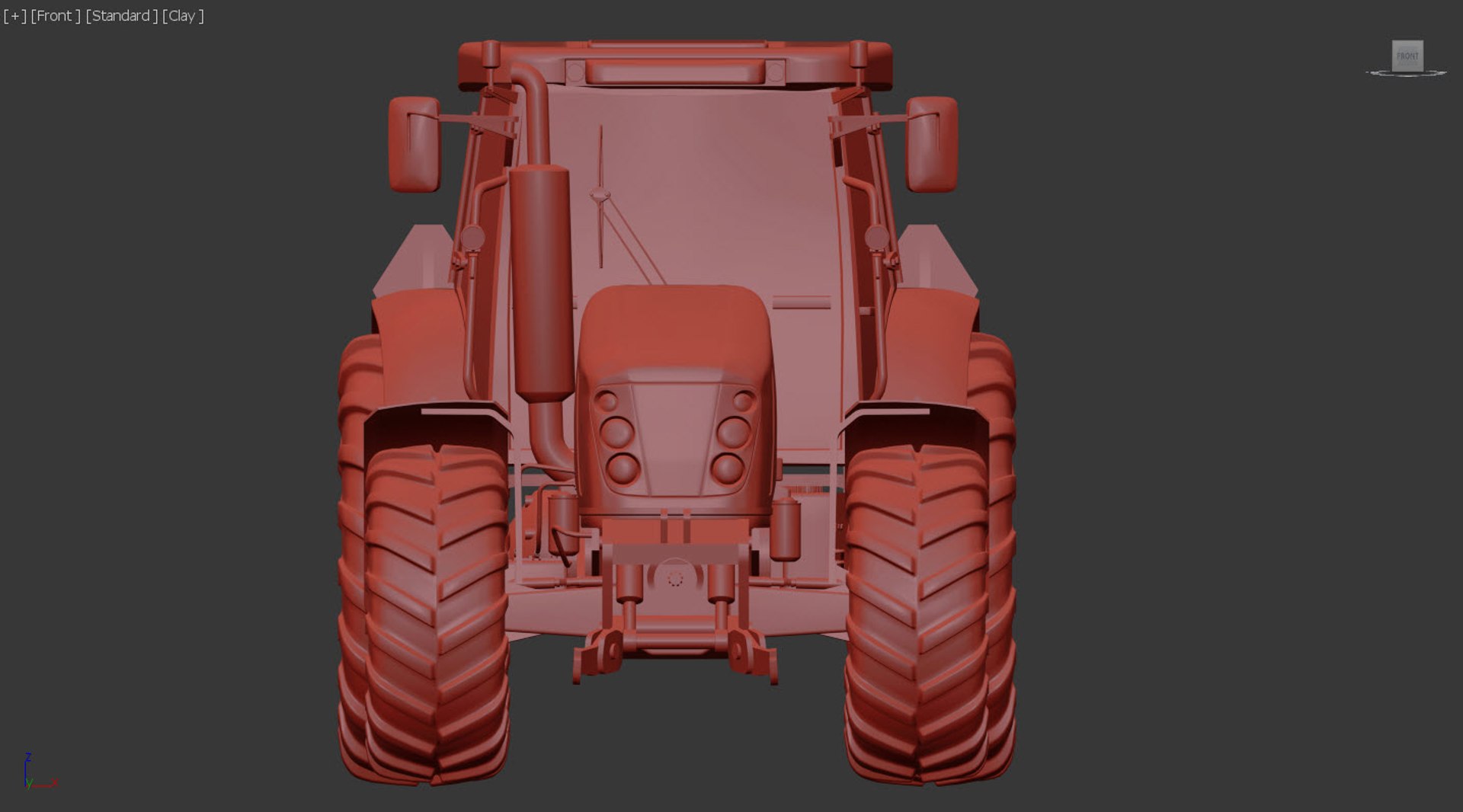 Tractor model - TurboSquid 1956255