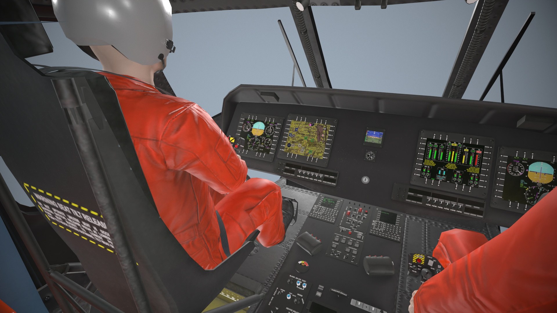 3D Sikorsky MH-60T Jay Hawk Basic Animation Model - TurboSquid 2001995