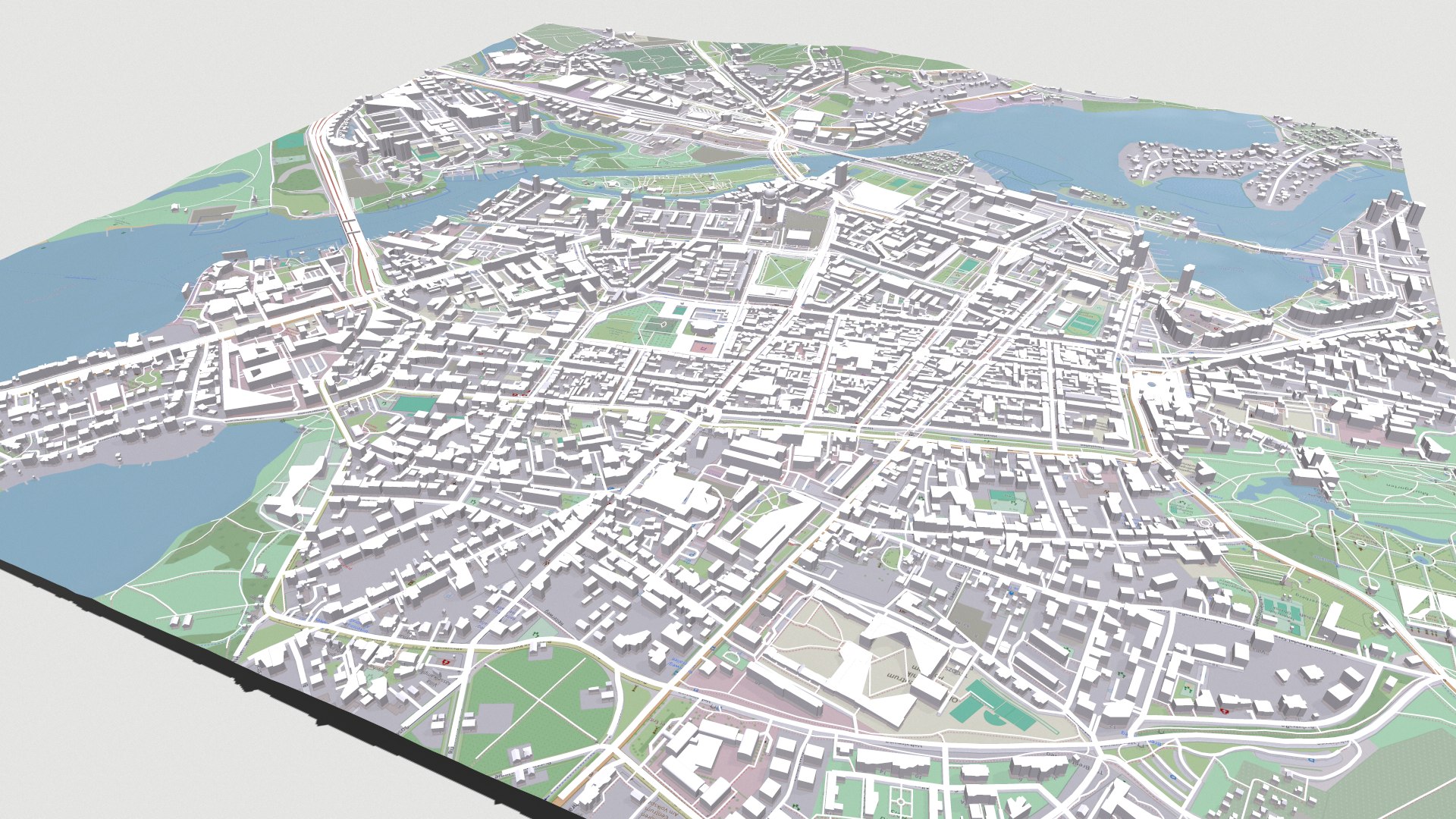 Cityscape Potsdam Germany 3D - TurboSquid 2181496