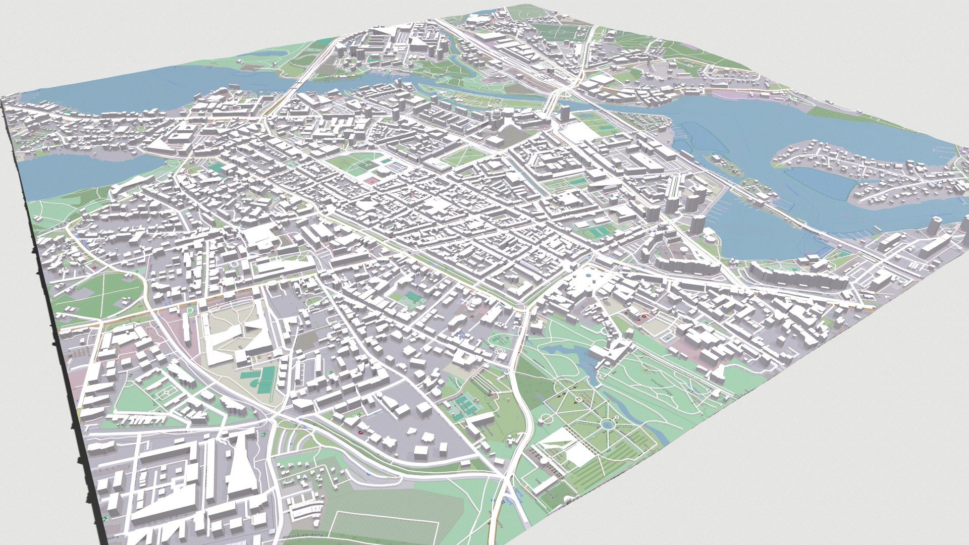 Cityscape Potsdam Germany 3D - TurboSquid 2181496