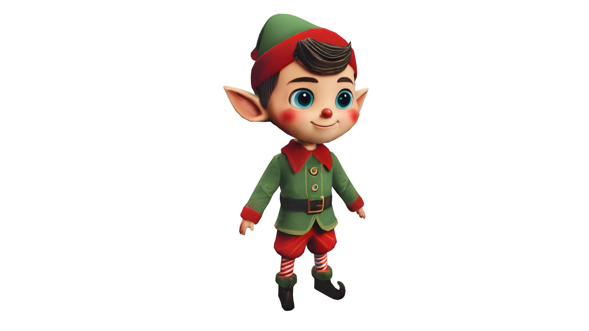 3D Jingle The Quirky Elf - TurboSquid 2295932
