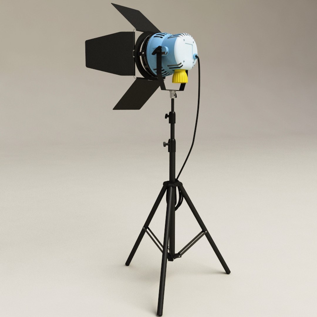 3d studio light arri 800