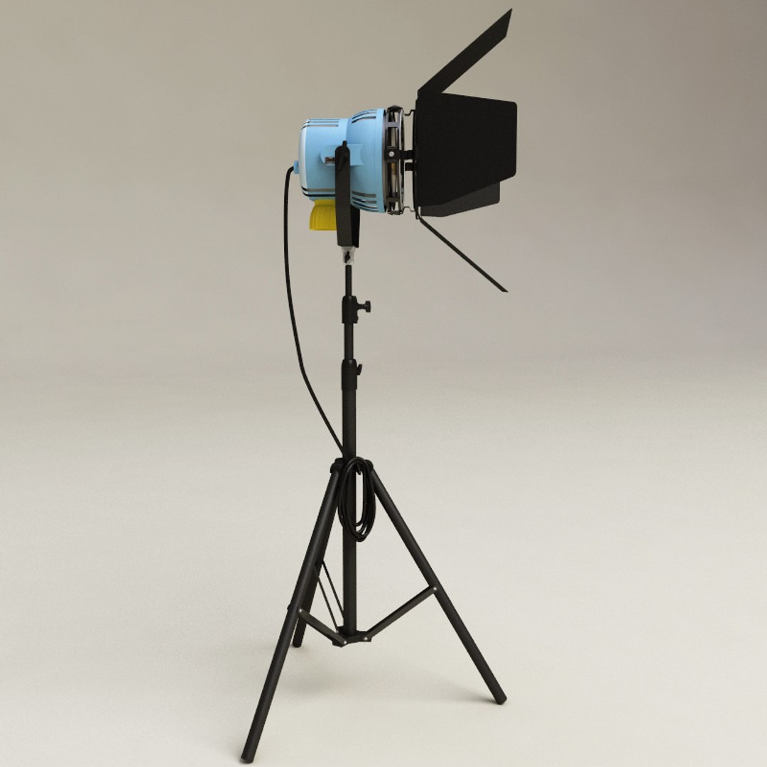 3d studio light arri 800