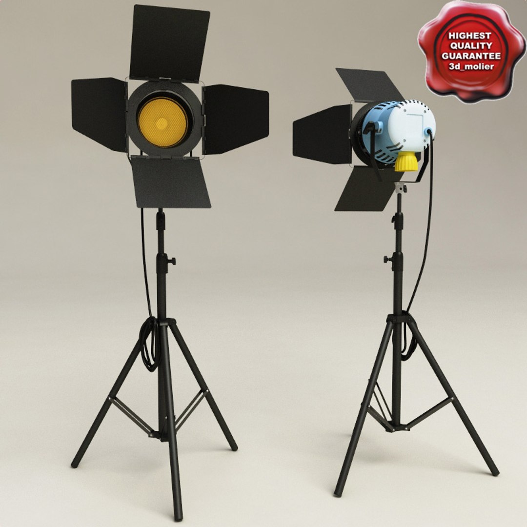 3d studio light arri 800