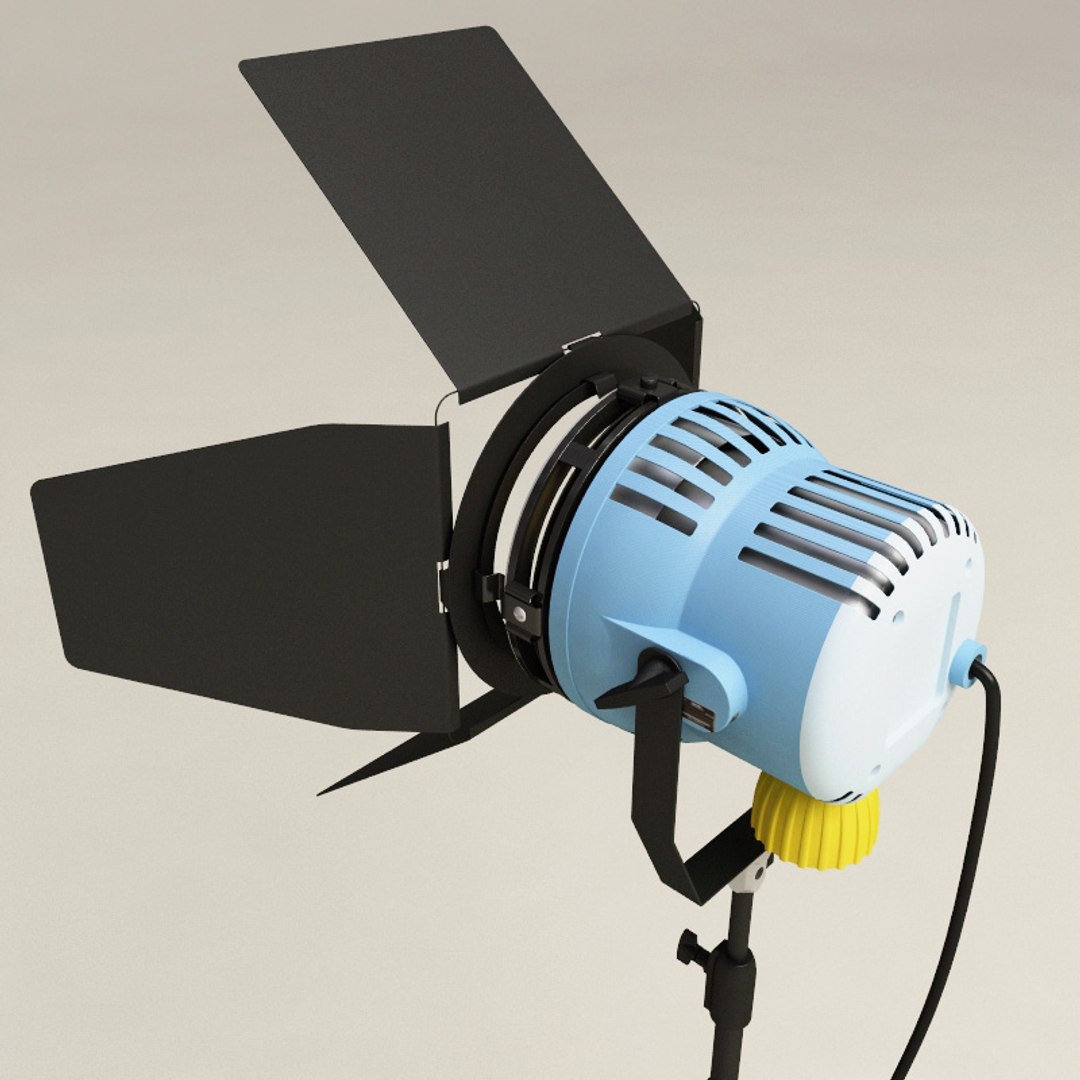 3d studio light arri 800