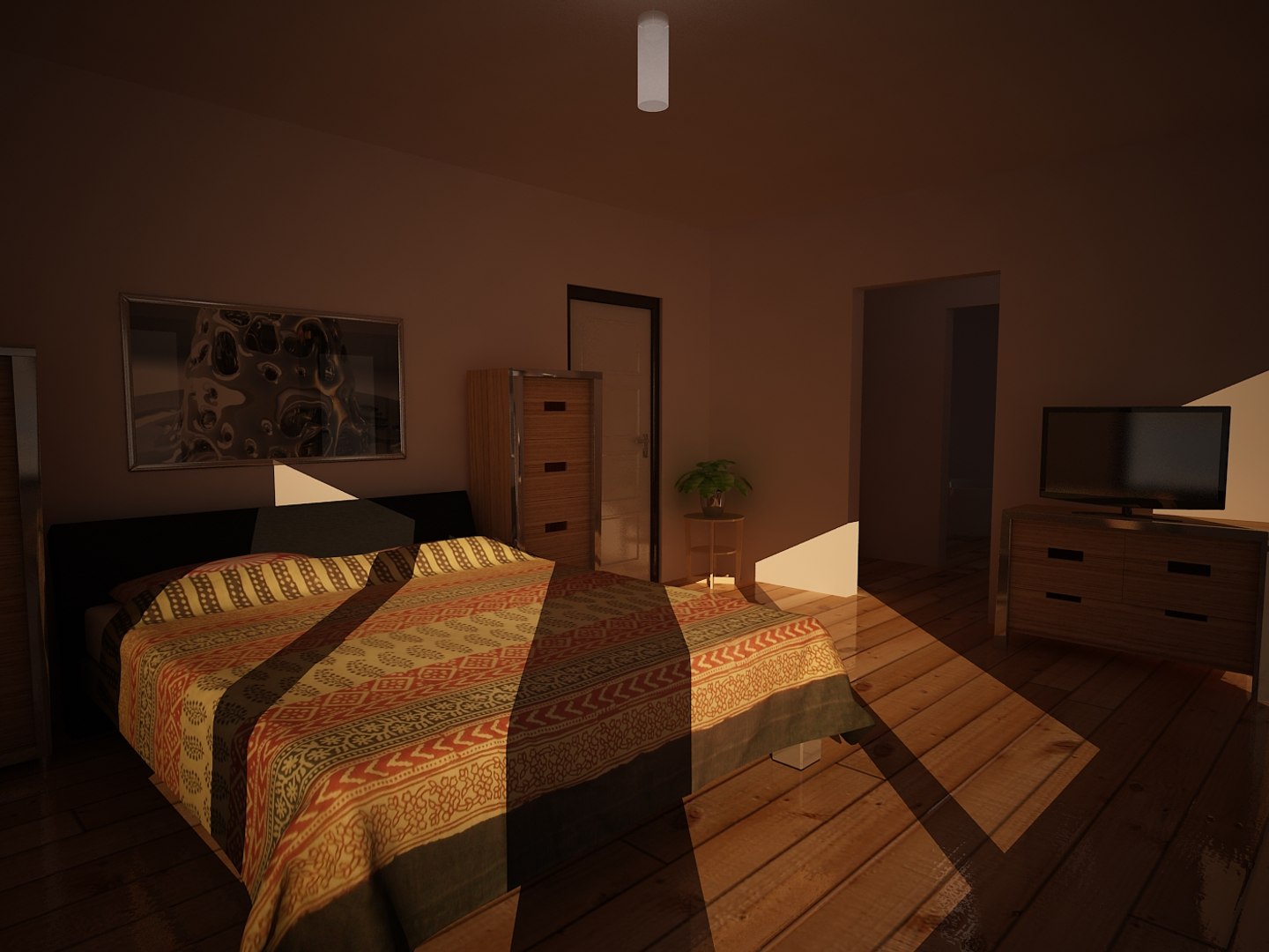 3d model of house interior exterior