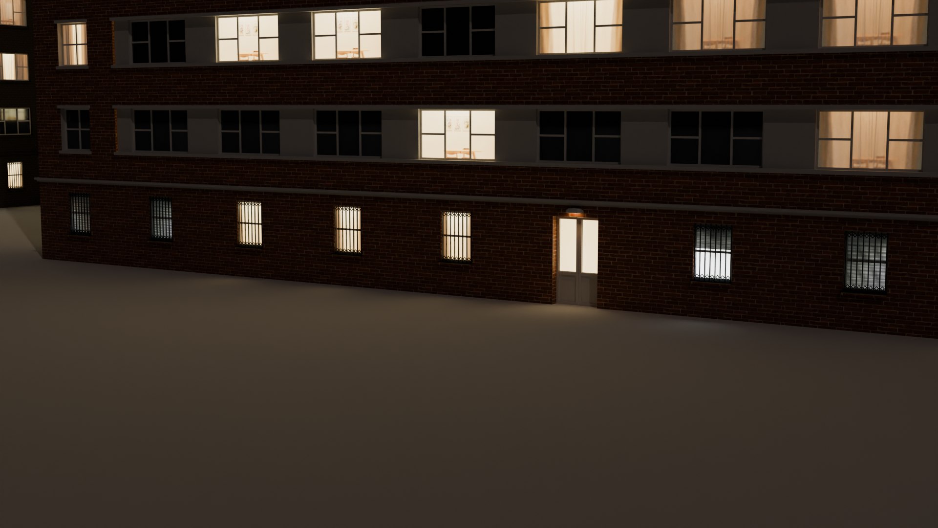 Mid-Rise Buildings 3D Model - TurboSquid 2224517