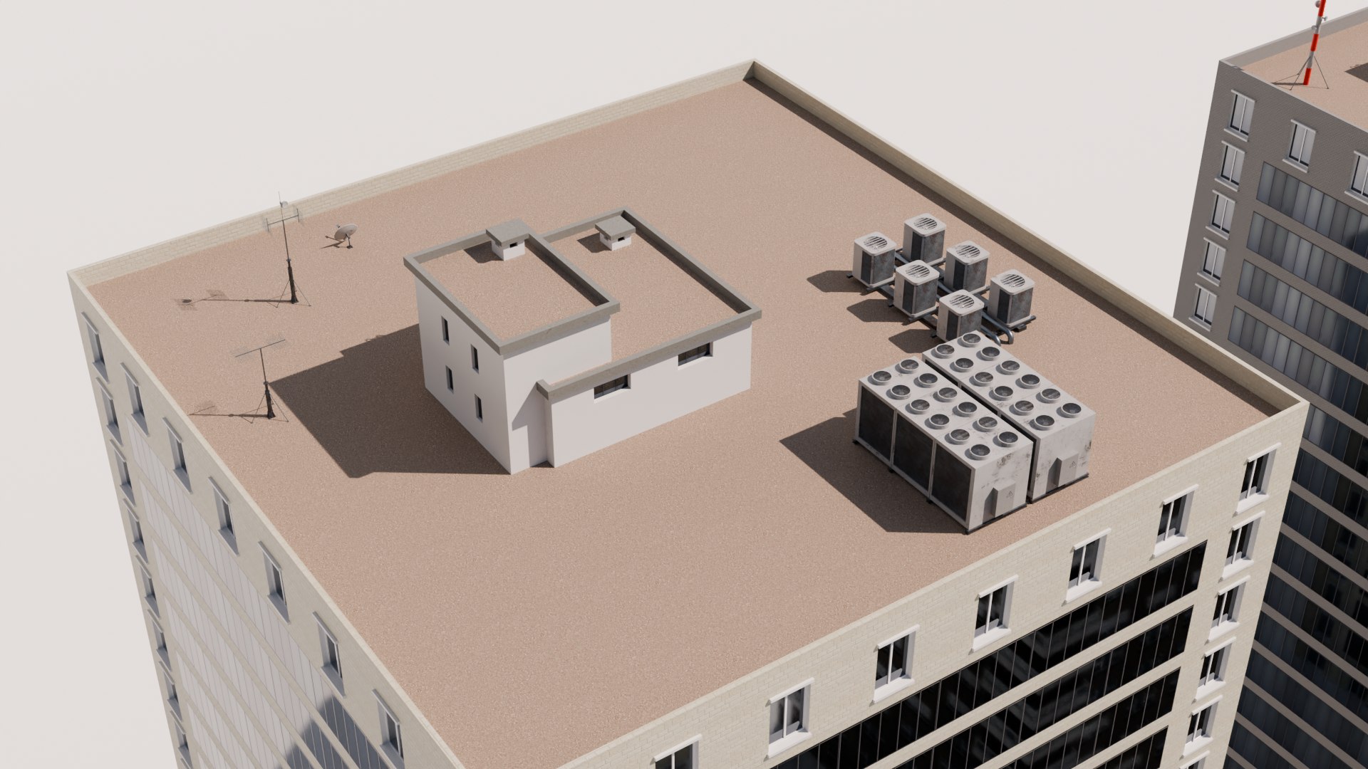 Mid-Rise Buildings 3D Model - TurboSquid 2224517