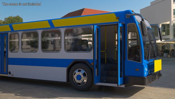 modelo 3d Autobús de Metro Transit aparejado - TurboSquid 2180387