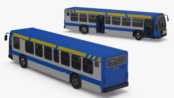 modelo 3d Autobús de Metro Transit aparejado - TurboSquid 2180387
