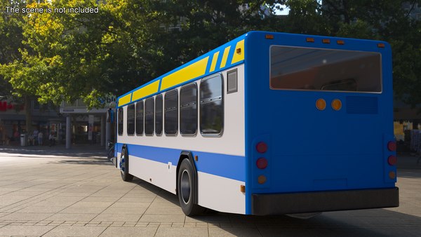 modelo 3d Autobús de Metro Transit aparejado - TurboSquid 2180387