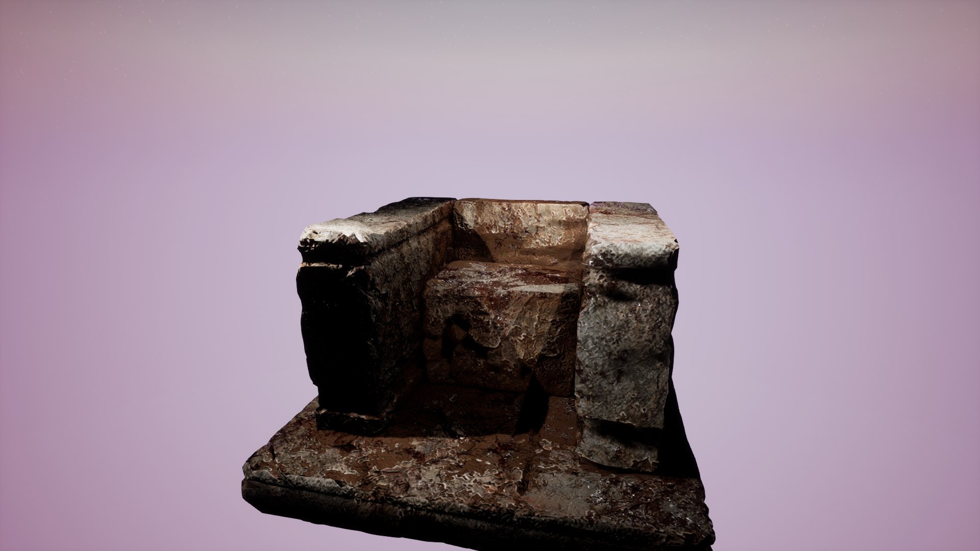 Realistic Throne Chair - PBR Low-poly 3D Model 3D - TurboSquid 1816645