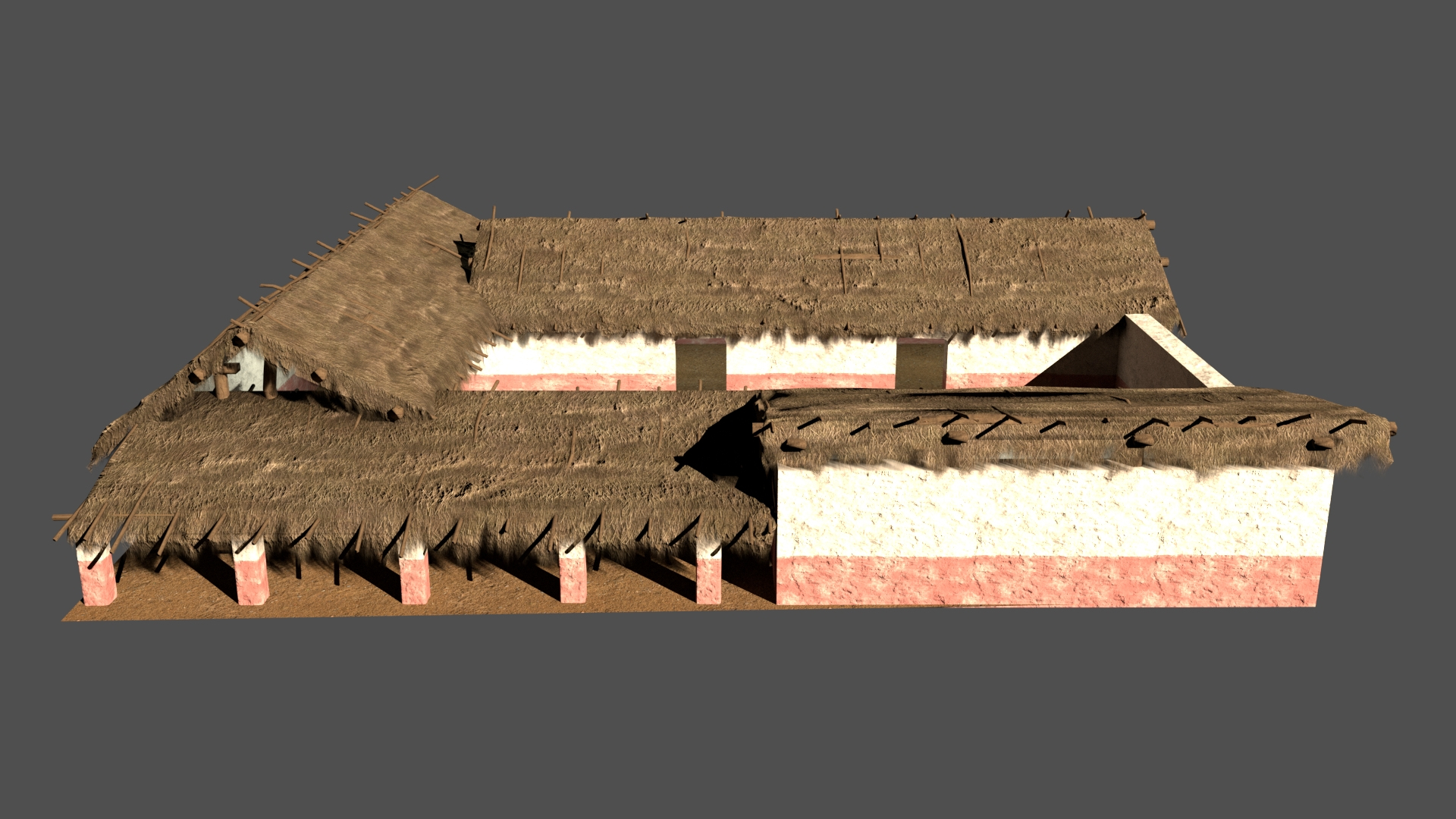 Village Medieval House Hut Model - TurboSquid 1592048