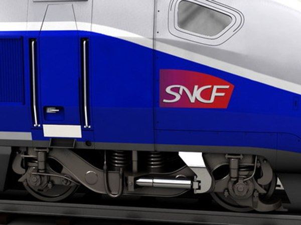 tgv duplex 3d model
