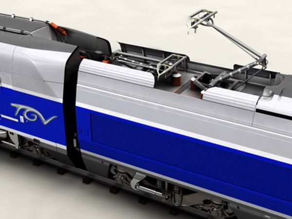 tgv duplex 3d model