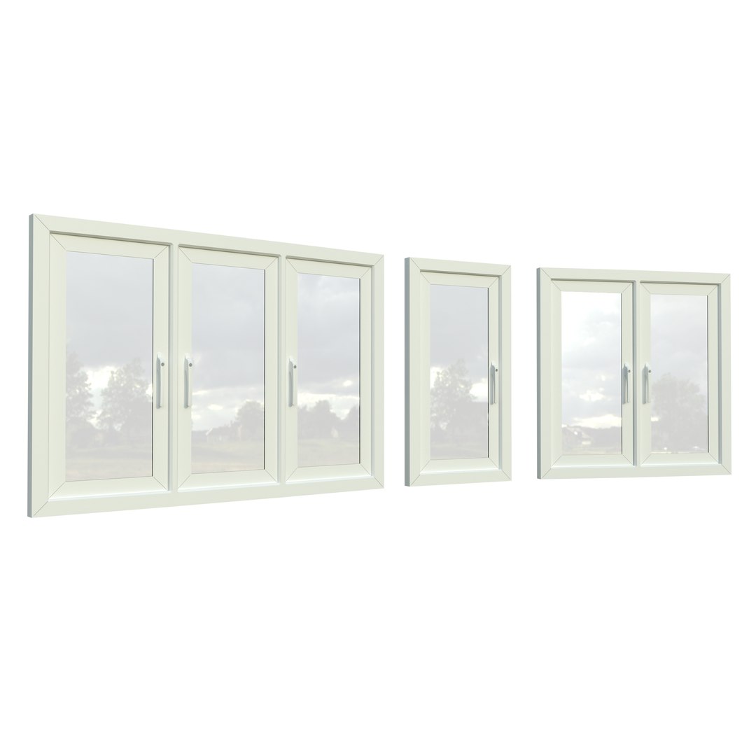 3D window pack - TurboSquid 1161241