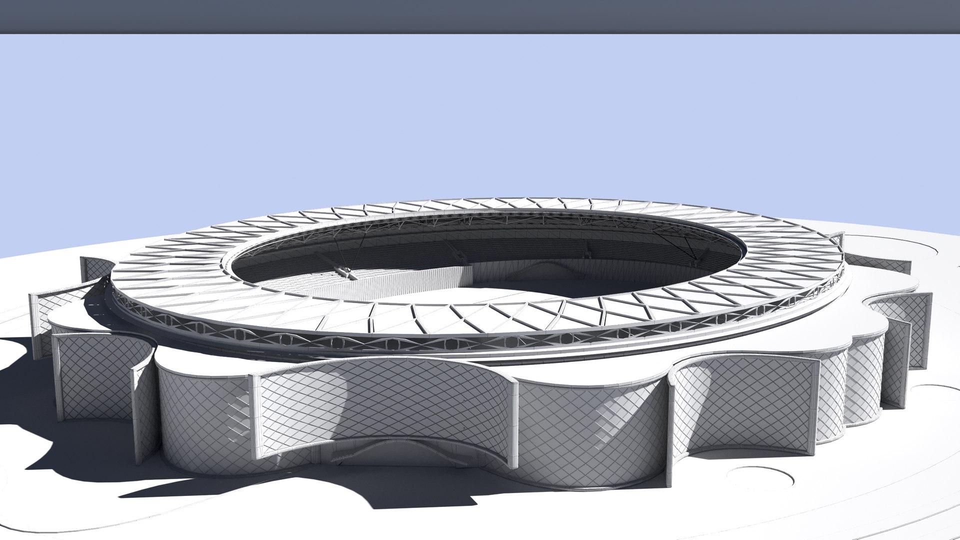 ARMOR STADIUM 3D - TurboSquid 2079609