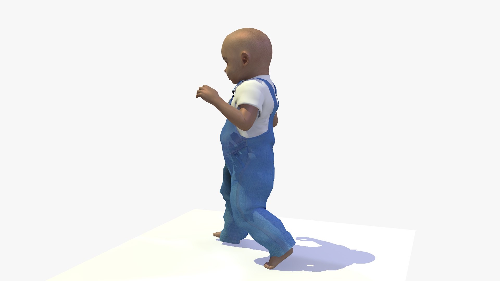 3D WALKING EURO 1 YR OLD BABY C4D - TurboSquid 1882298