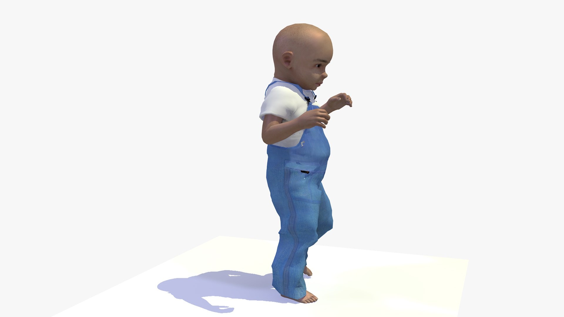 3D WALKING EURO 1 YR OLD BABY C4D - TurboSquid 1882298