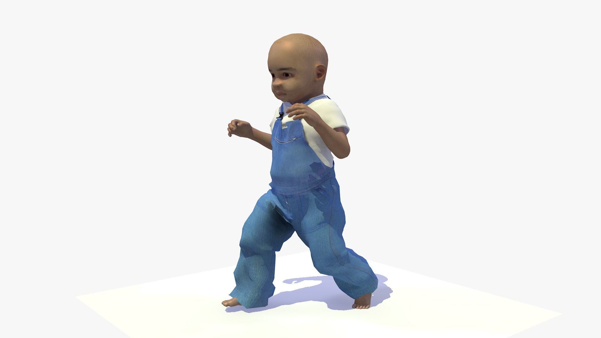 3D WALKING EURO 1 YR OLD BABY C4D - TurboSquid 1882298