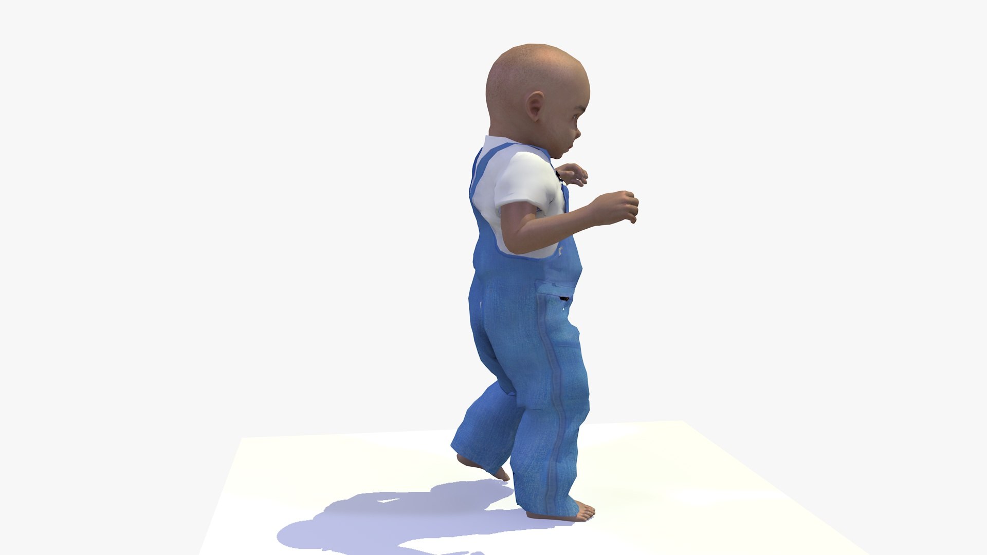 3D WALKING EURO 1 YR OLD BABY C4D - TurboSquid 1882298