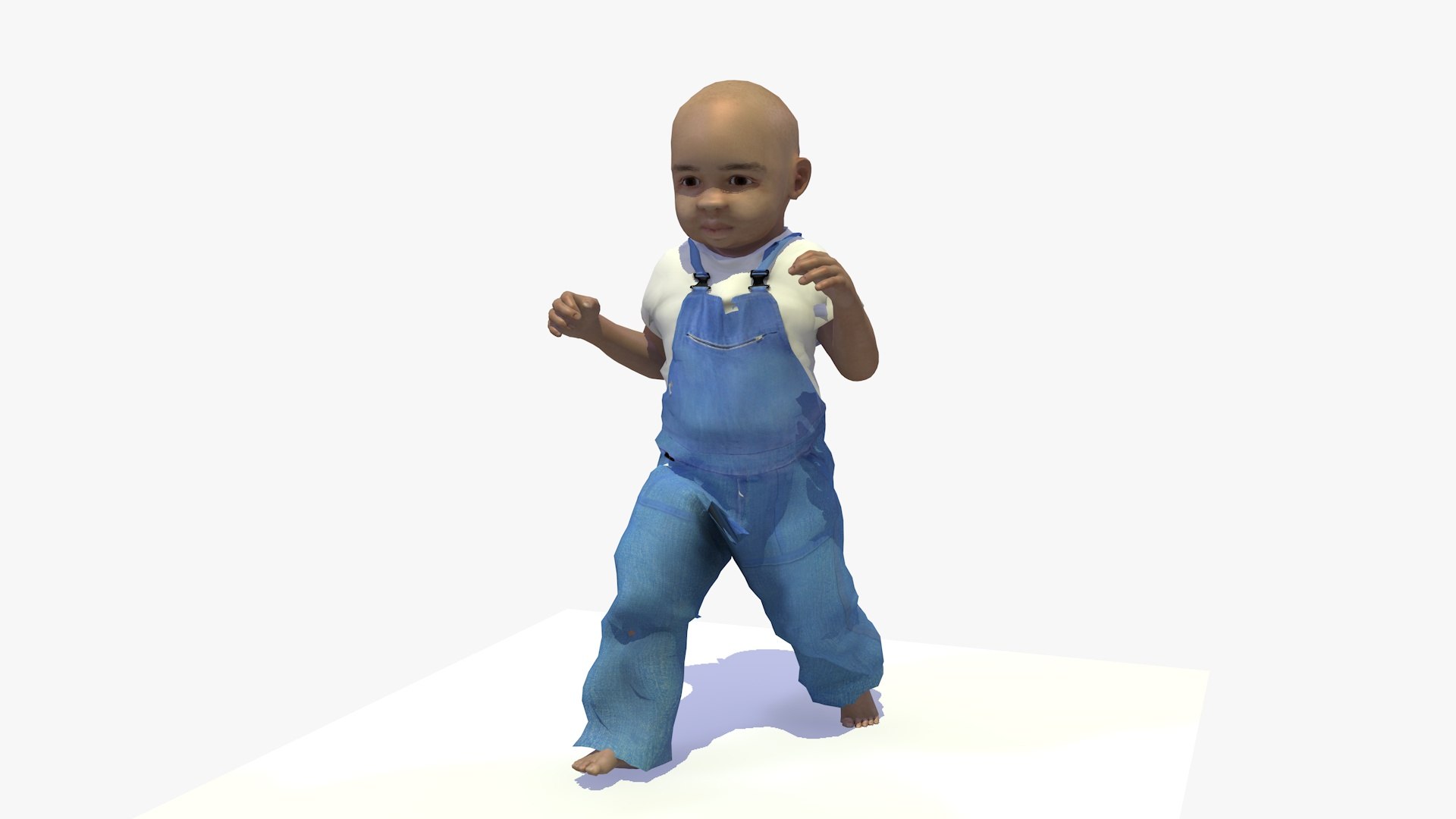 3D WALKING EURO 1 YR OLD BABY C4D - TurboSquid 1882298
