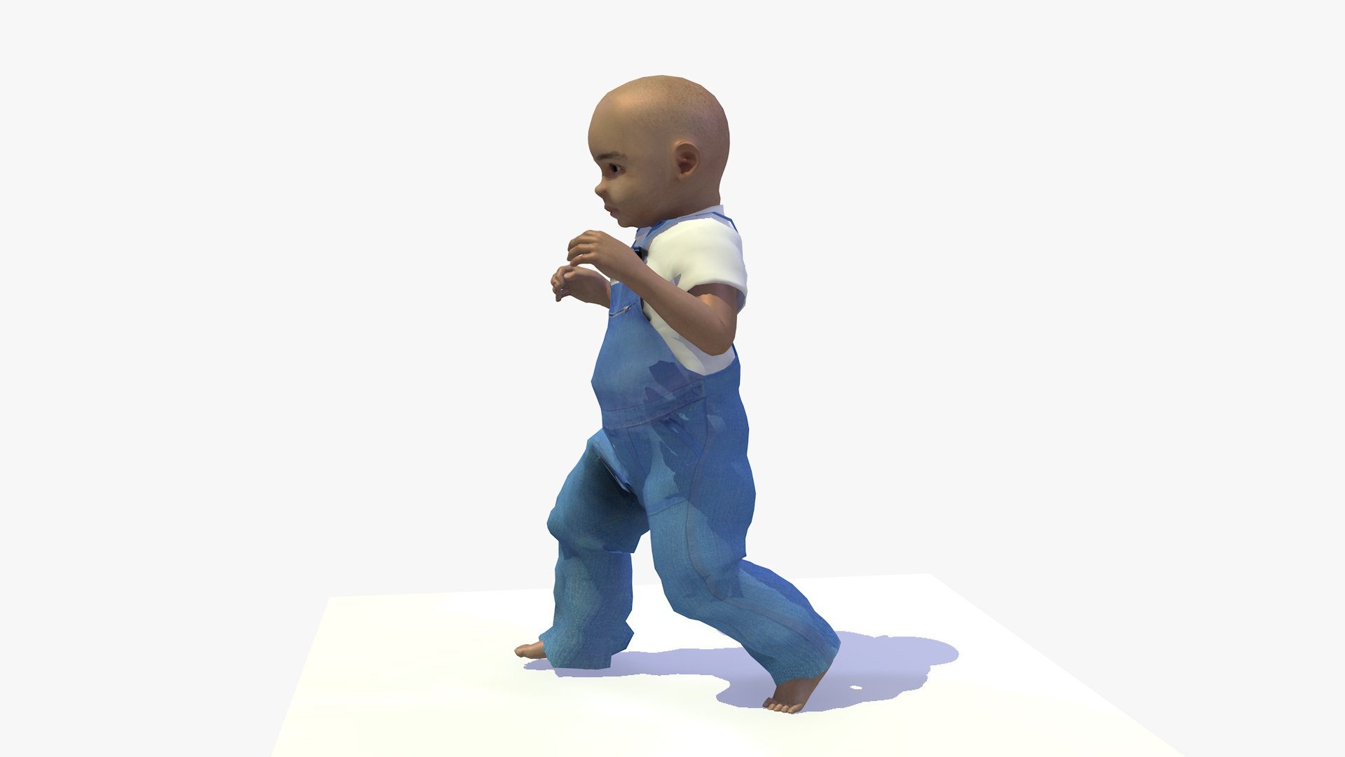 3D WALKING EURO 1 YR OLD BABY C4D - TurboSquid 1882298