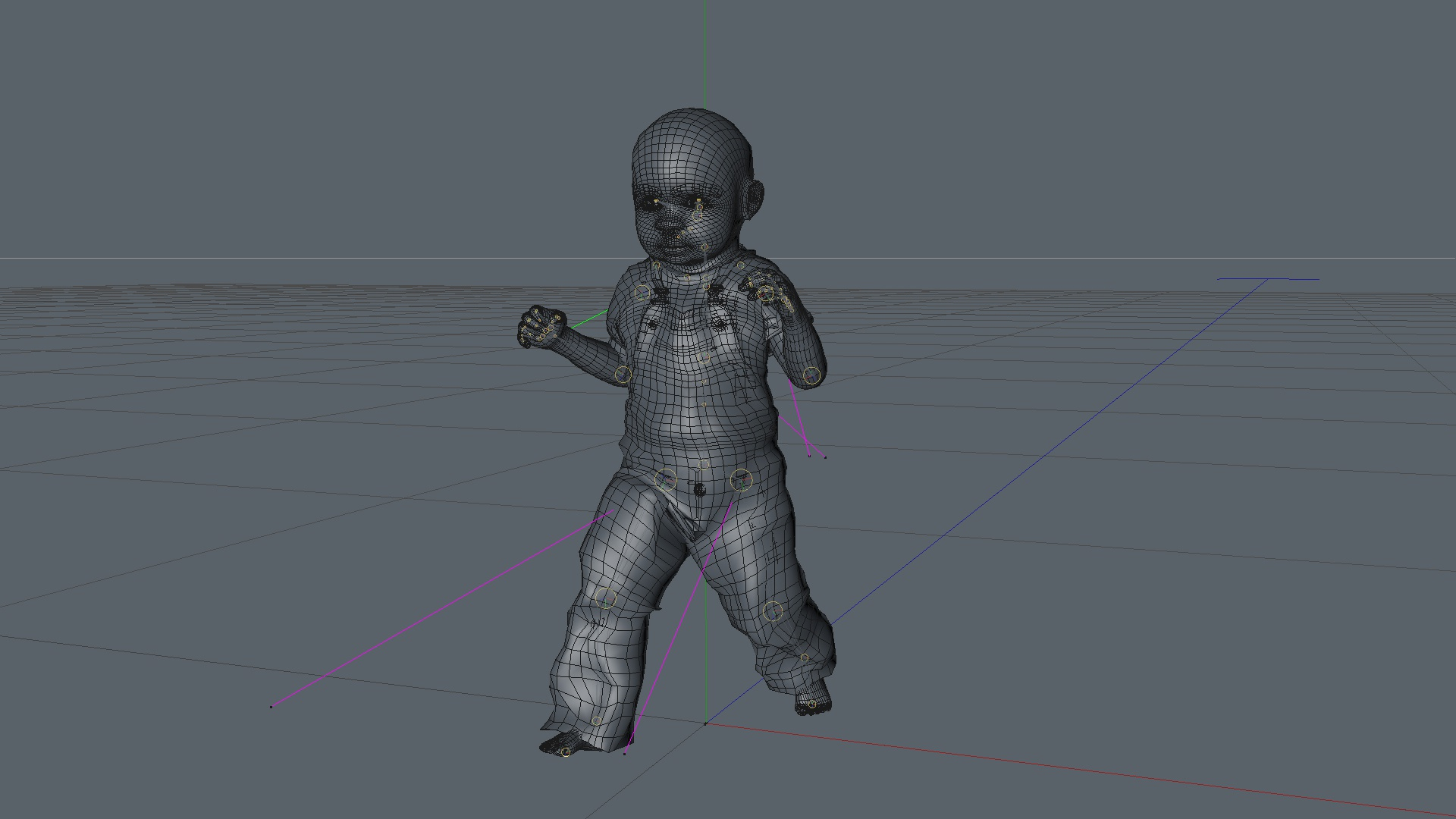 3D WALKING EURO 1 YR OLD BABY C4D - TurboSquid 1882298