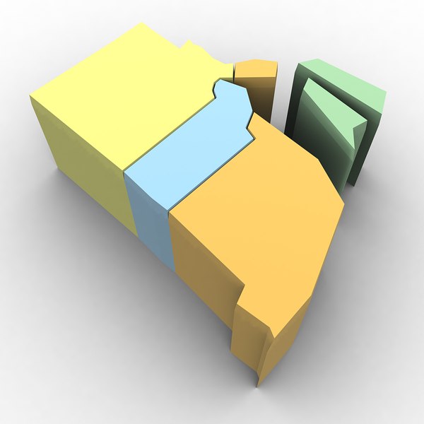 3D political rhode island model - TurboSquid 1302791