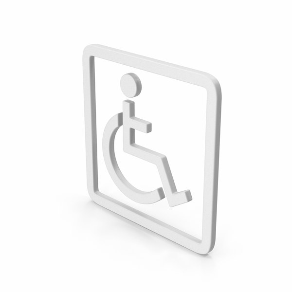 3D Disabled Symbol model - TurboSquid 2011995