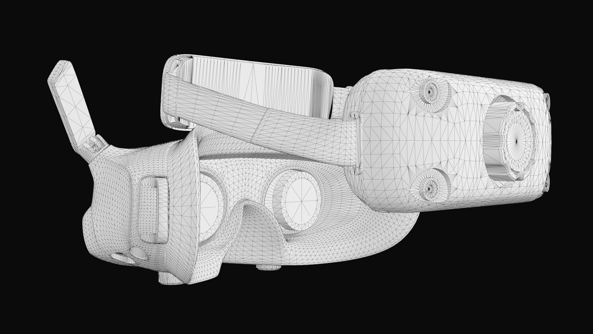 DJI Goggles 3 3D Model - TurboSquid 2230360