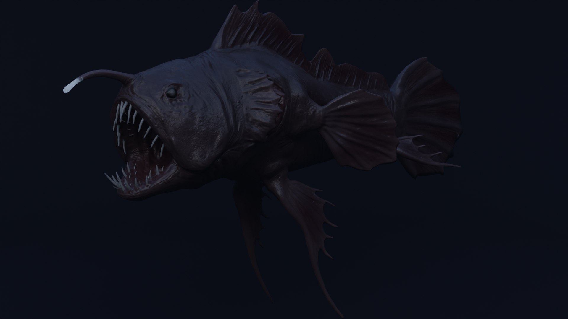 Angler Fish 3D Model - TurboSquid 1931317