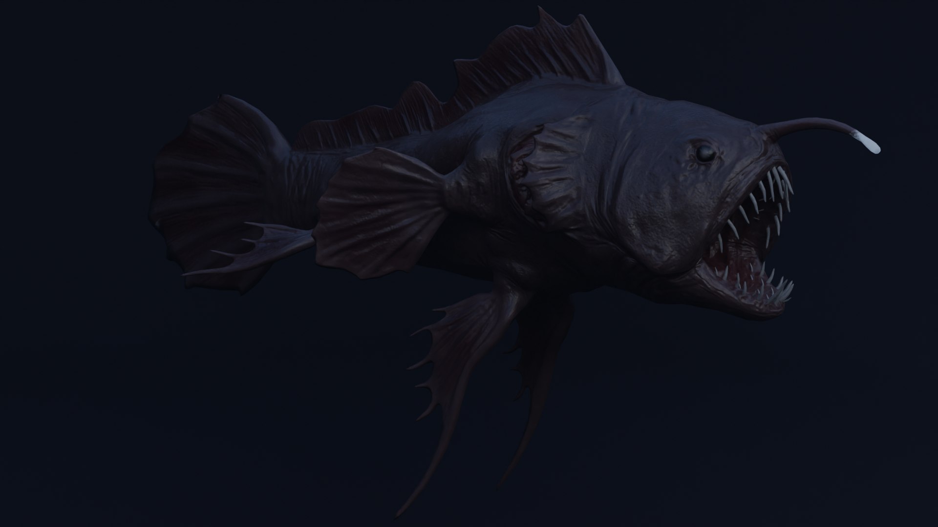 Angler Fish 3D Model - TurboSquid 1931317