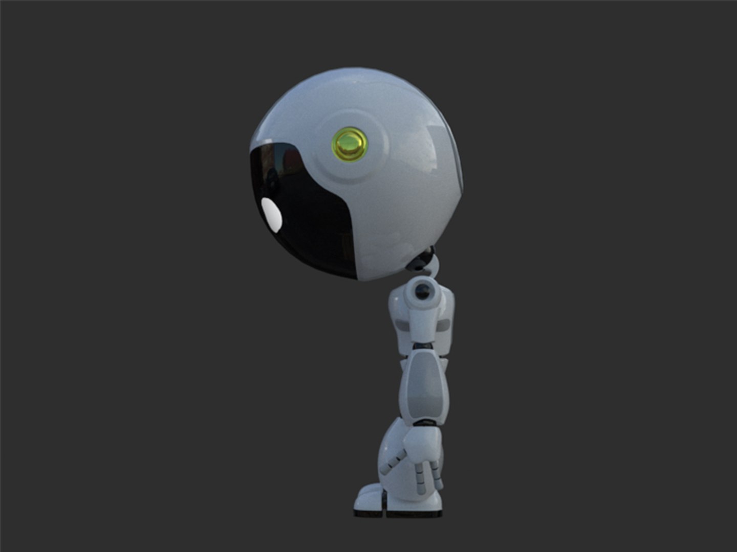 Robot Rigged Biped 3D Model - TurboSquid 1479676