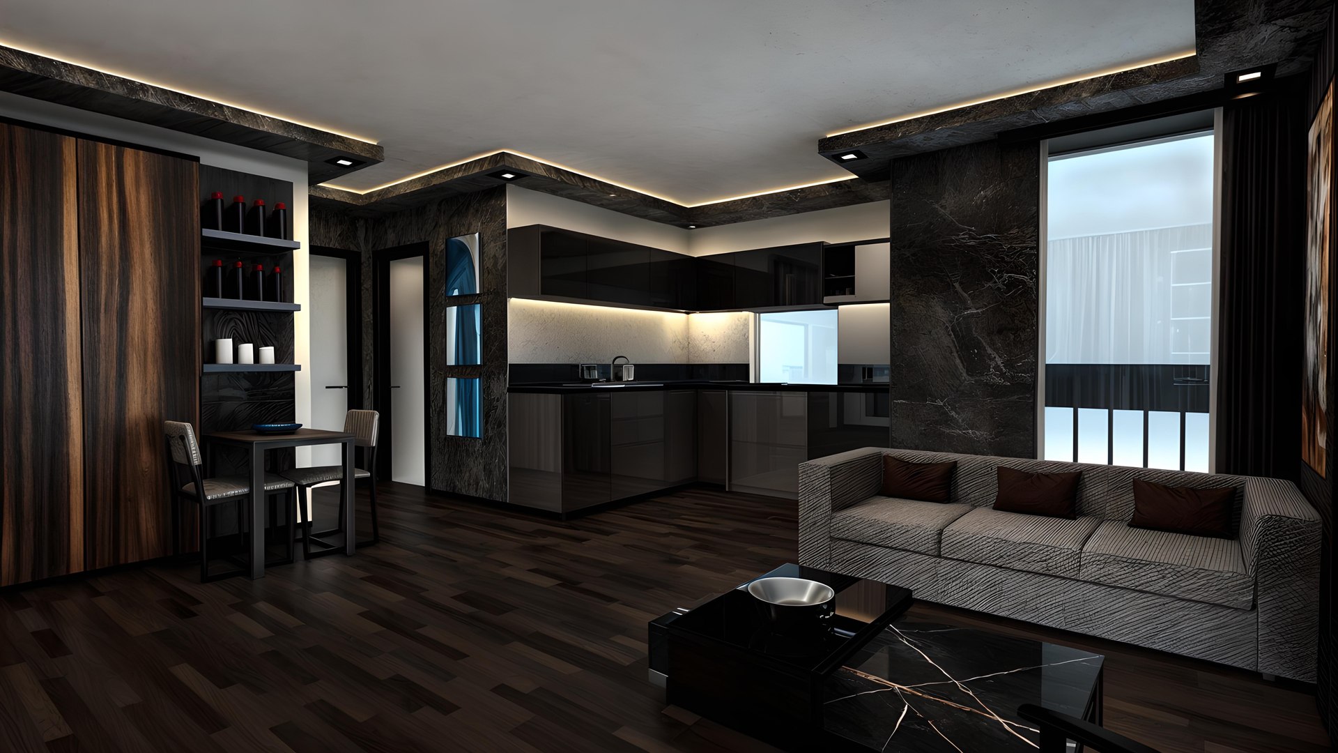 3D Model Apartment Interior Design - TurboSquid 2249748