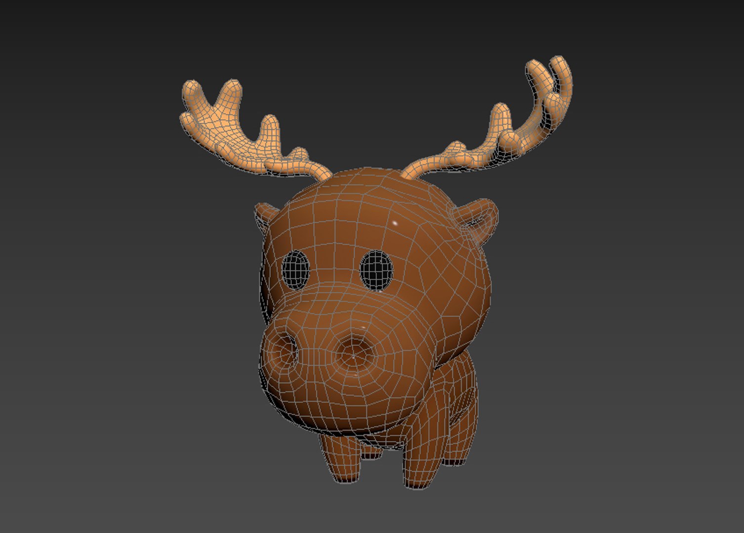 Moose Character 3D Model - TurboSquid 1653737
