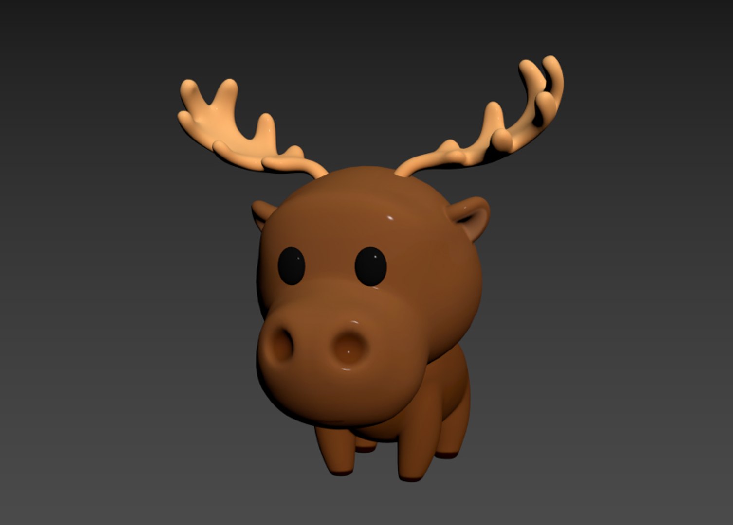 Moose Character 3D Model - TurboSquid 1653737