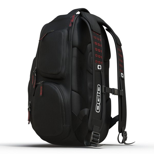backpack 3 modeled 3d max