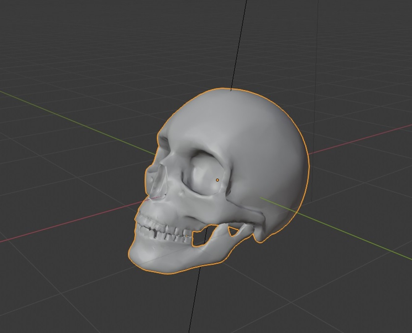 3D shiny skull model - TurboSquid 1491598