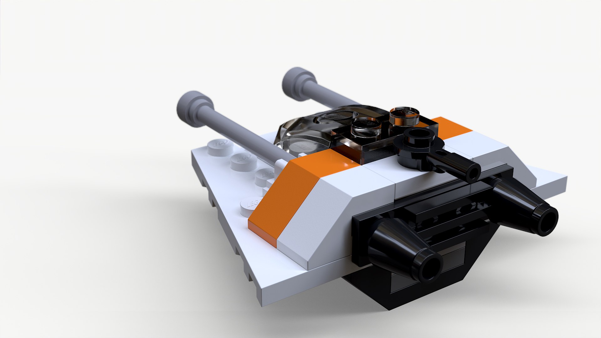 Lego Snowspeeder 3D model - TurboSquid 2132558