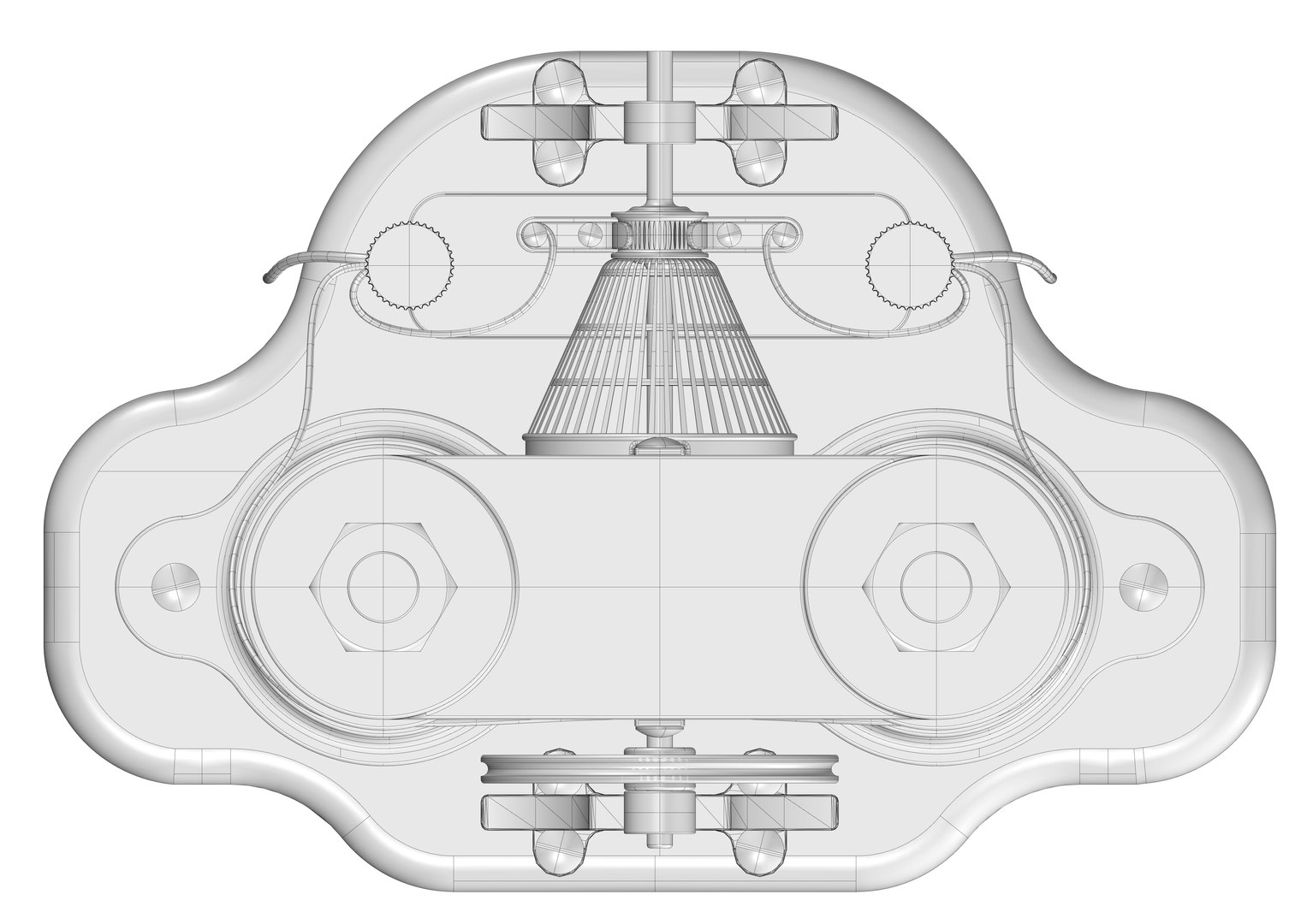 3D Model Vintage Bipolar Electric Motor - TurboSquid 1744375