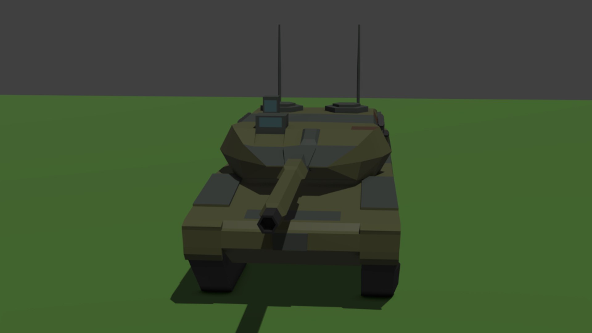 3D Model Leopard 2 A7 Stylized - TurboSquid 1572046