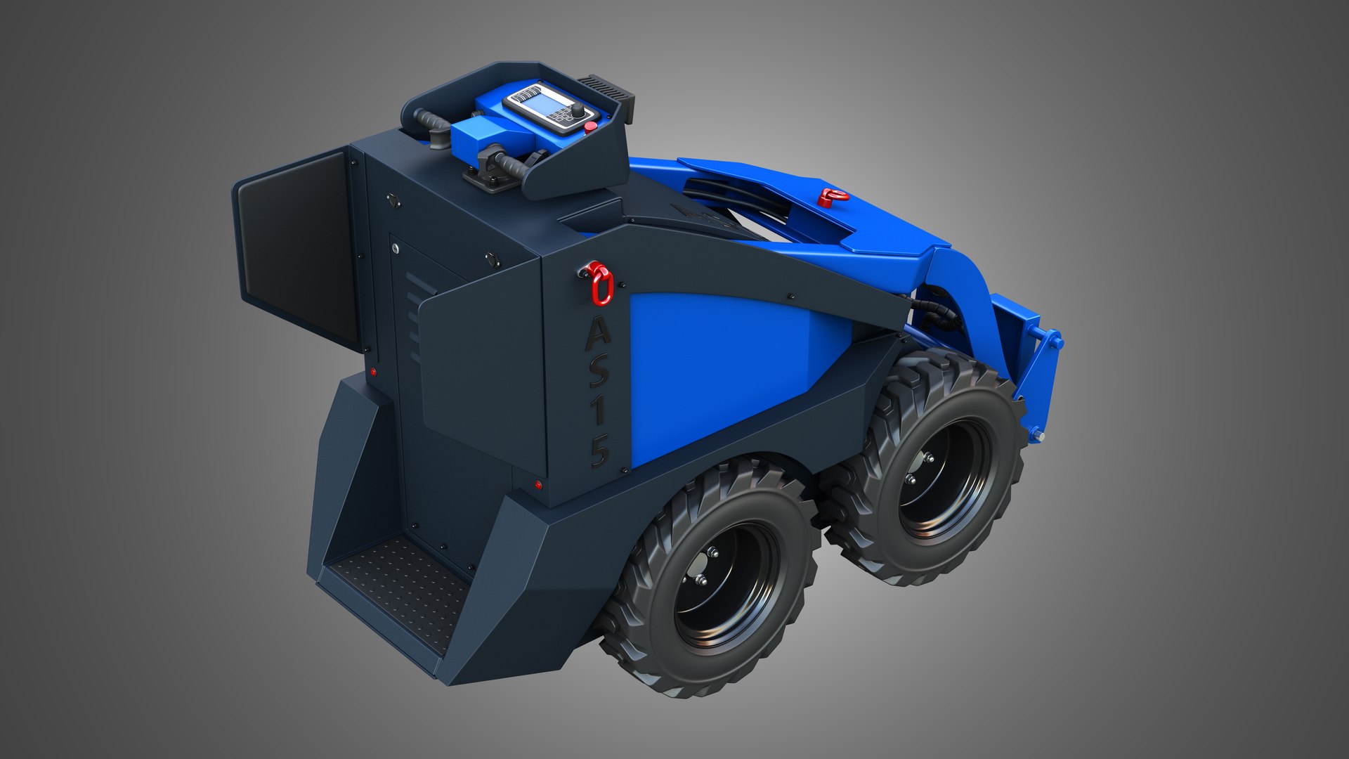 AS15 - Mini Skid Steer - Loader Standard 3D Model - TurboSquid 2154548