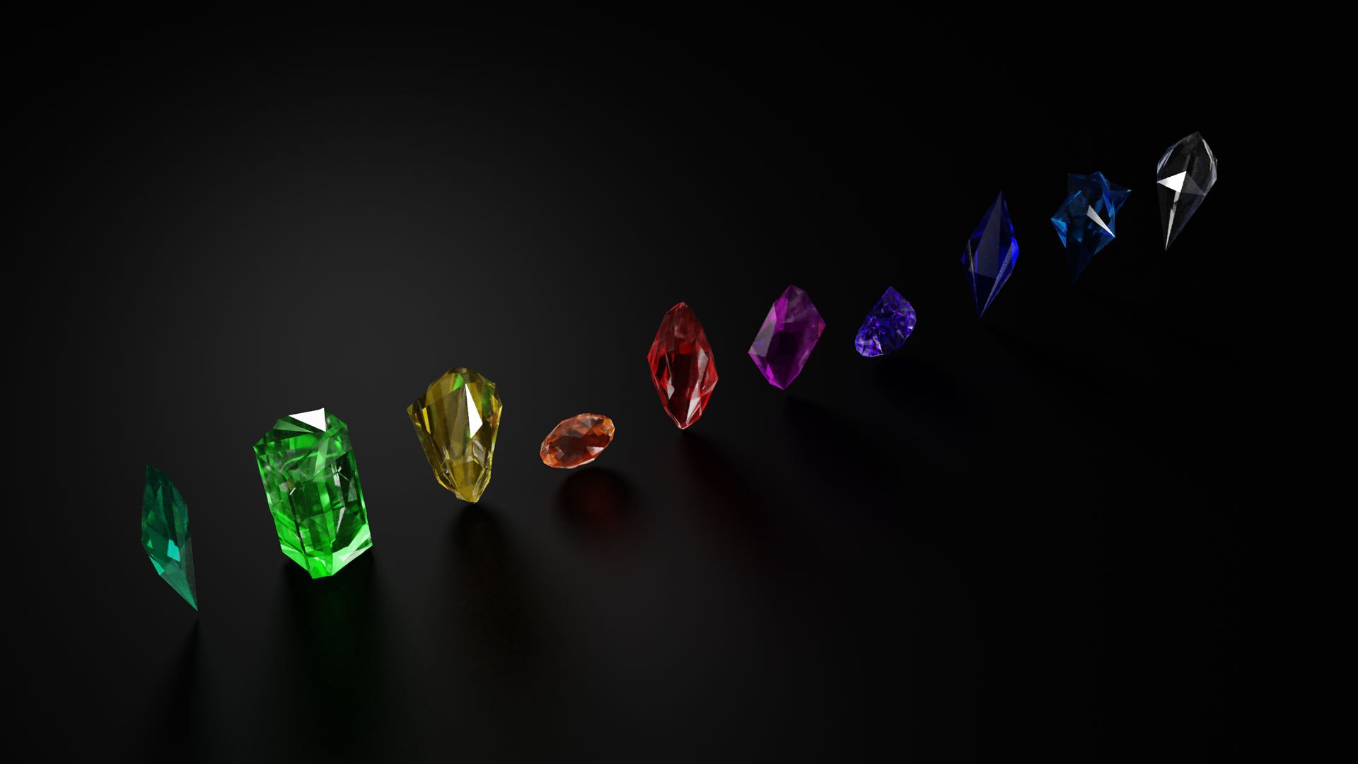 Gems 3D Model - TurboSquid 1773395